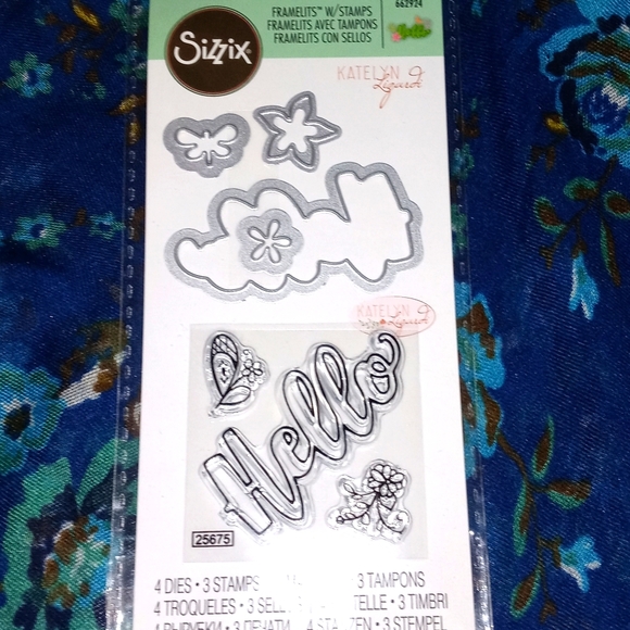 Sizzix | Office | Sizzix Framelits Die Set W Stamps | Poshmark